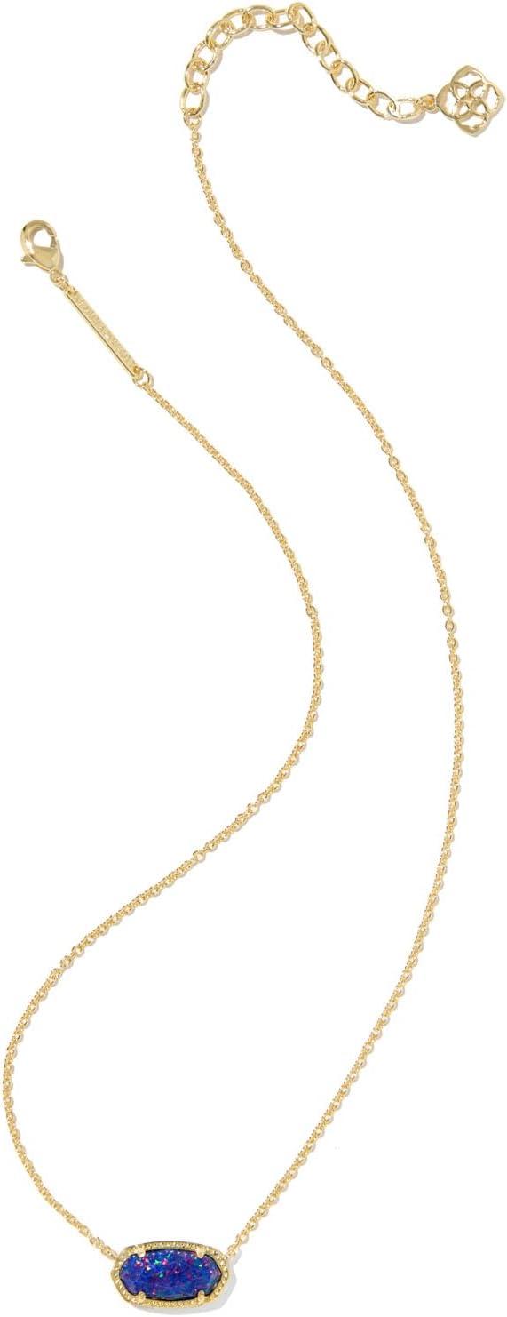 Kendra Scott Elisa Pendant Necklace for Women, Fashion Jewelry, 14k ...